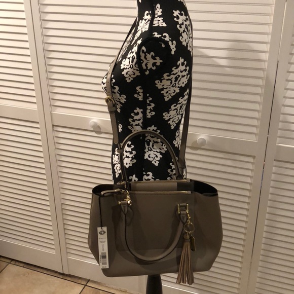 Kate Landry | Bags | Kate Landry Tres Jolie Taupe Purse Nwt | Poshmark